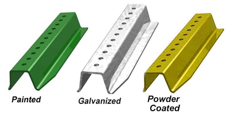 U Channel Posts | Sign Post Specs, Lengths, Finishes